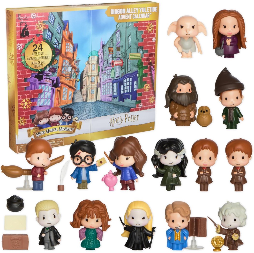 2025 Wizarding World Harry Potter Advent Calendar: Visit The Enchanting Diagon Alley! - Hello ...