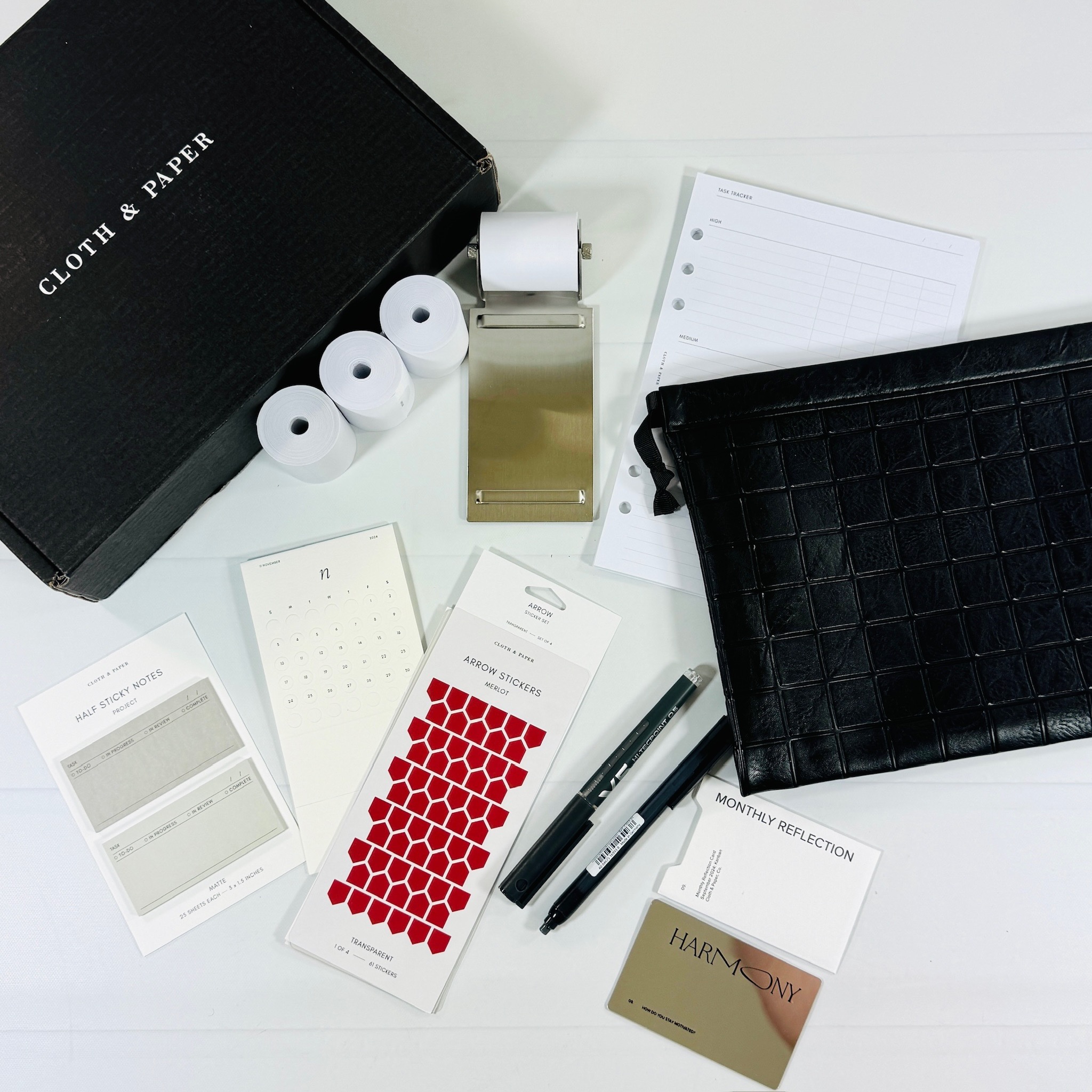 CLOTH & PAPER Intention Box September 2024 Review: The Kanban Method ...