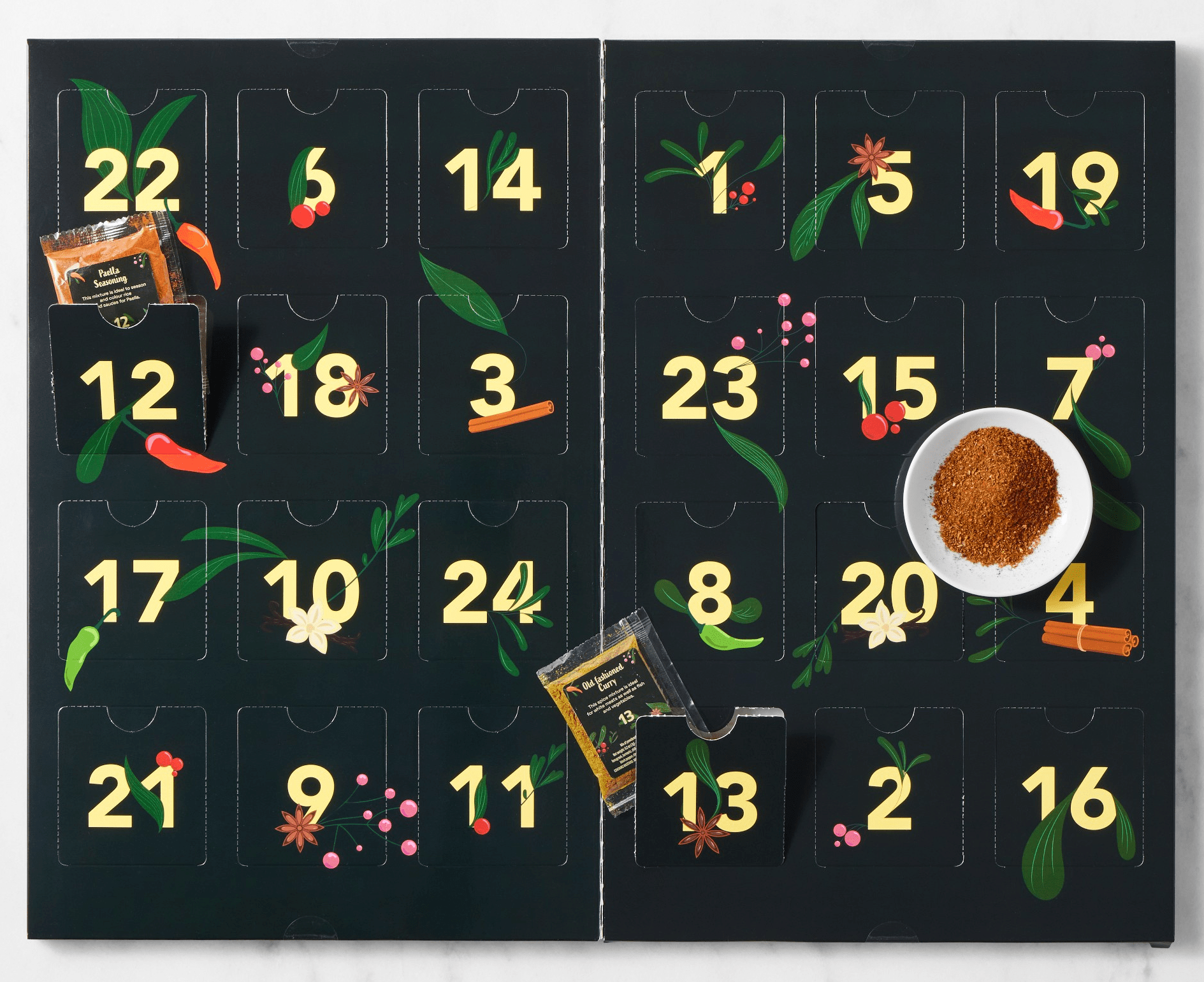 Williams Sonoma Spice Advent Calendar: Spice Up Your Holiday Countdown! - Hello Subscription