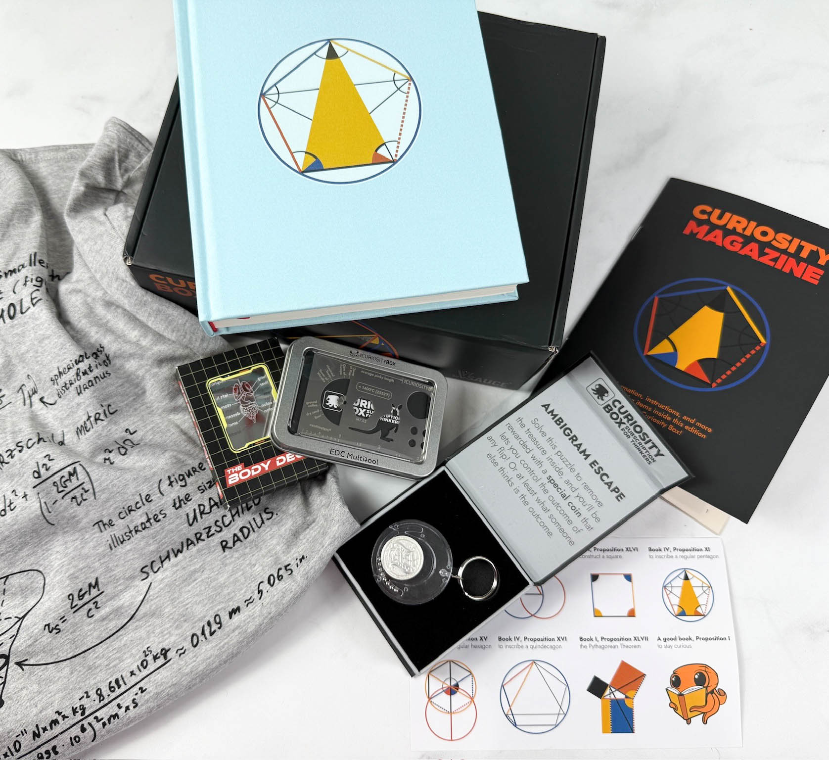 Curiosity Box Fall 2024 Review: Puzzles, Science, and Mind-Bending ...