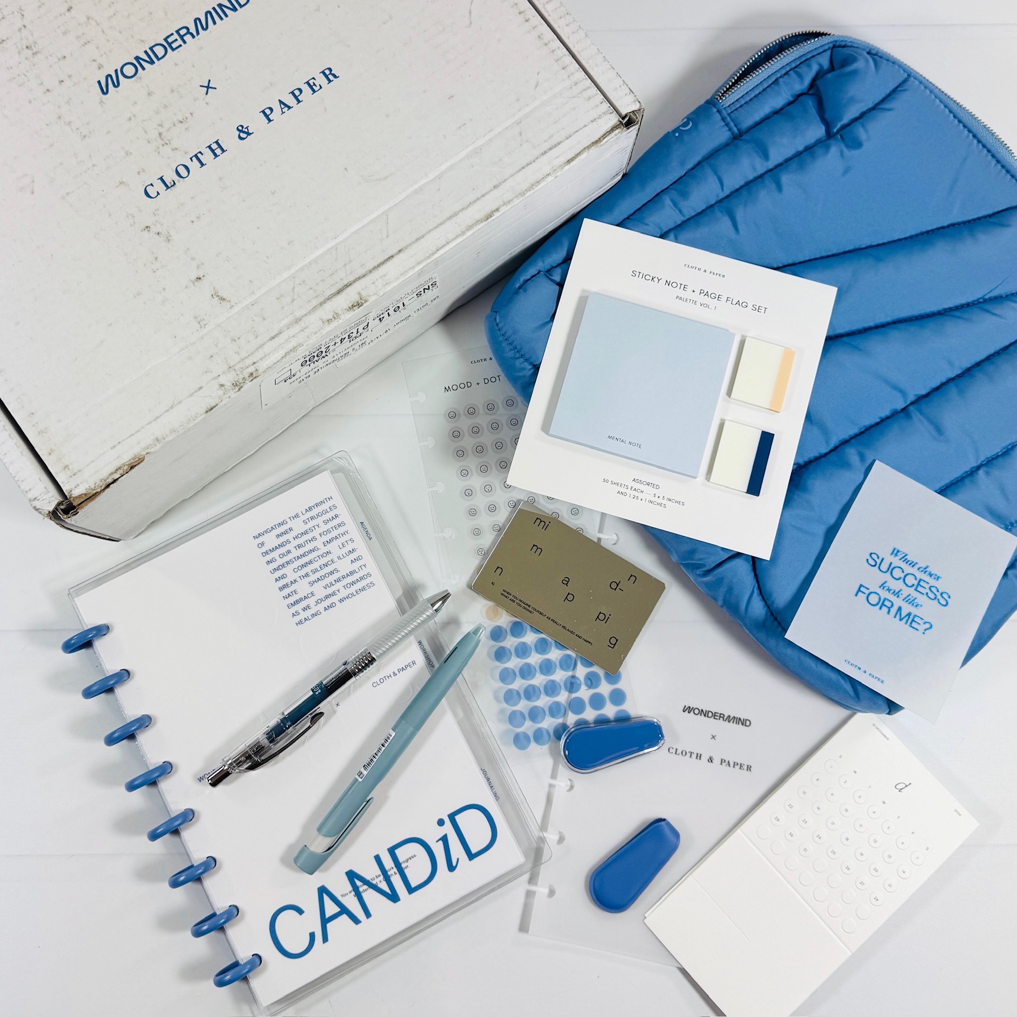 CLOTH & PAPER Intention Box October 2024 Review: Wondermind - Hello ...