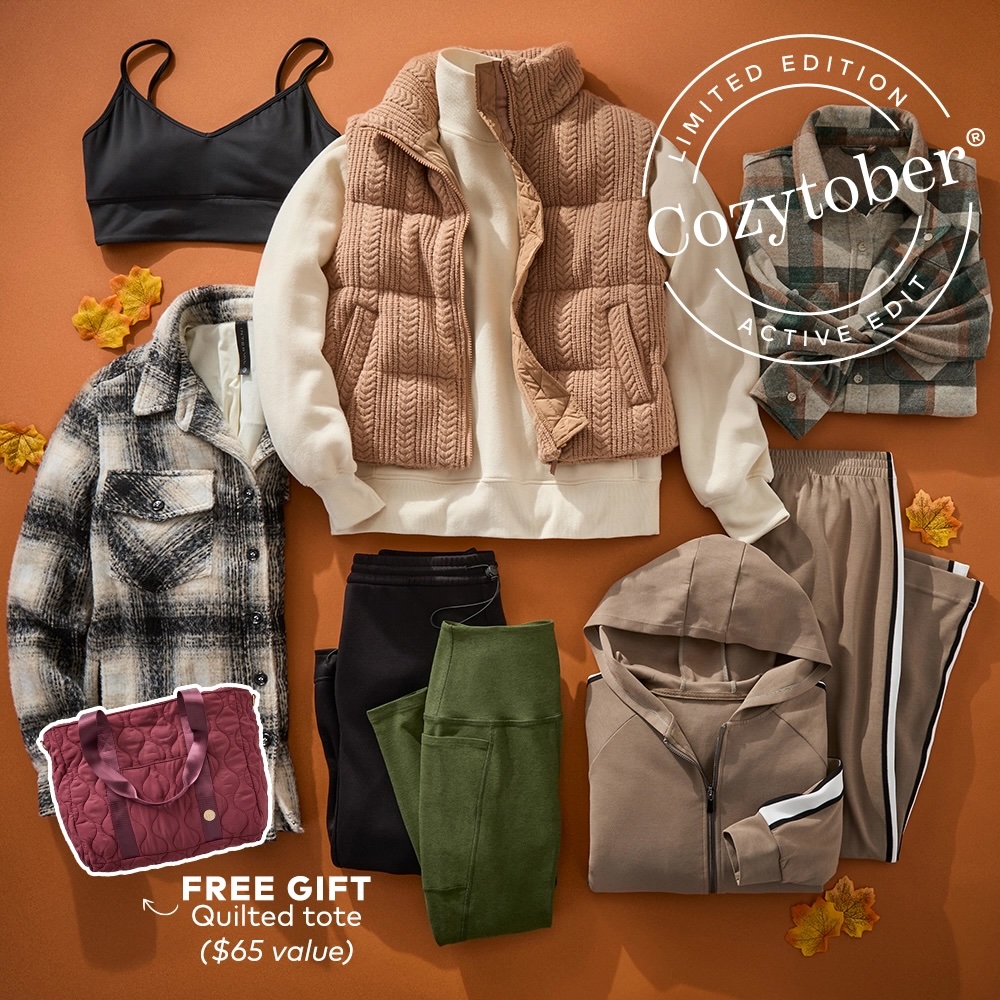Wantable Limited Edition Cozytober Active Edit: 9 Cozy Comfy Fall ...