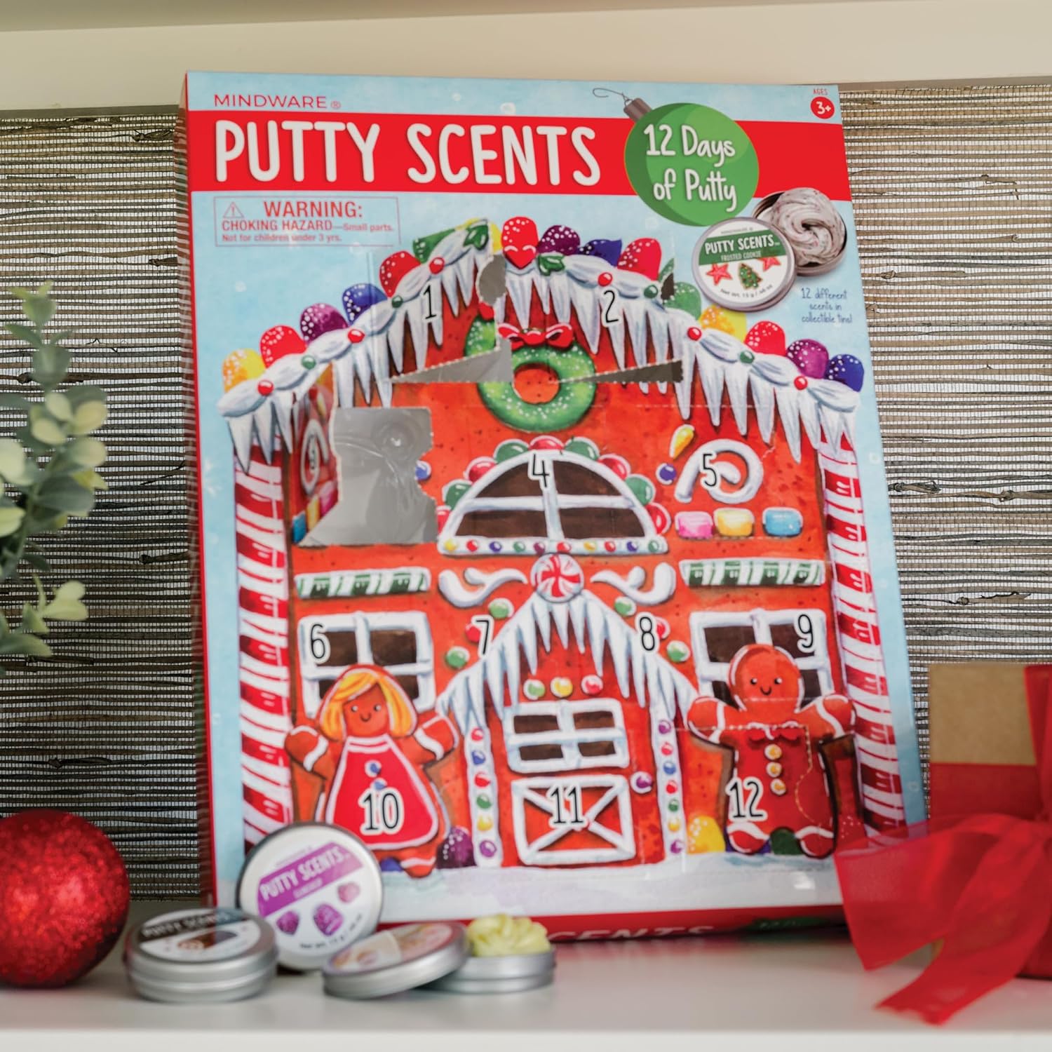 MindWare Putty Advent Calendar: 12 Days of Putty Scents! - Hello Subscription