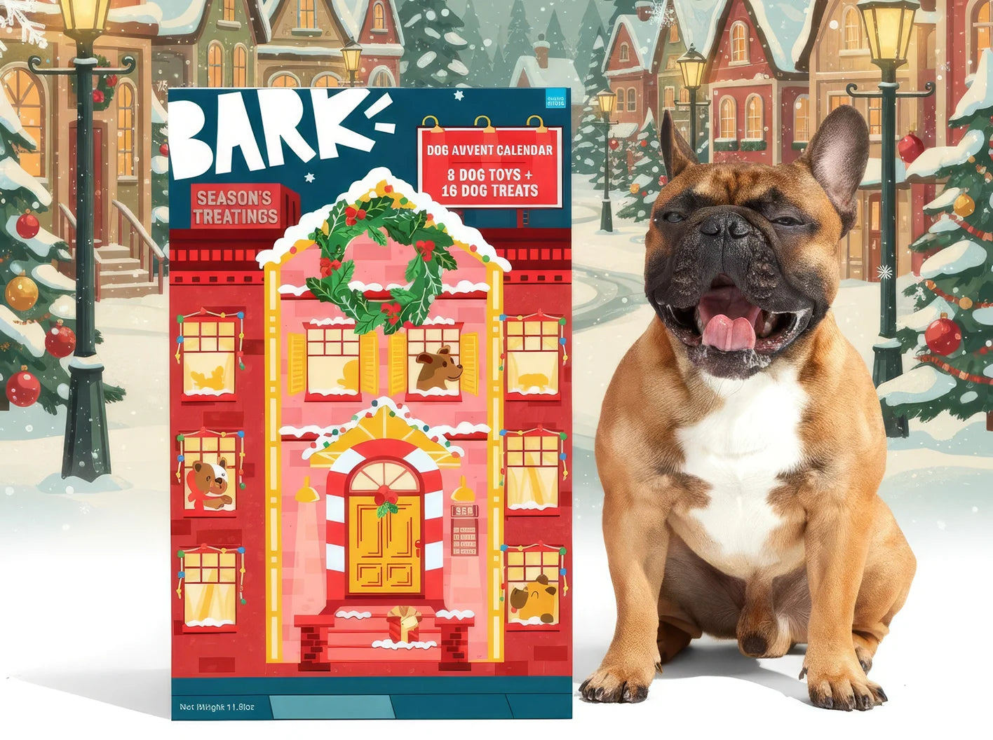 BarkBox Dog Toys and Treats Advent Calendar: Season’s Treatings ...