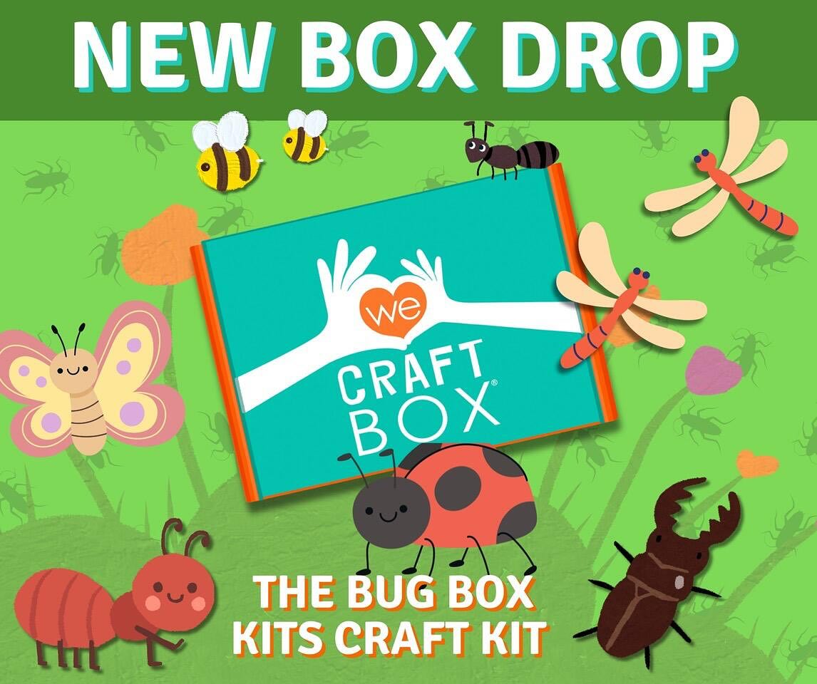 We Craft Box March 2025 Spoilers: Spring Bugs Craft Kit! - Hello ...