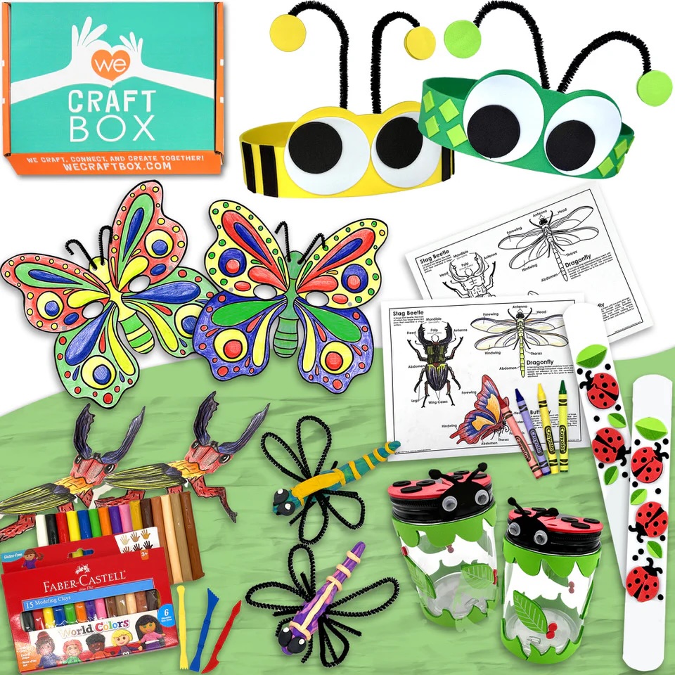 We Craft Box March 2025 Spoilers: Spring Bugs Craft Kit! - Hello ...