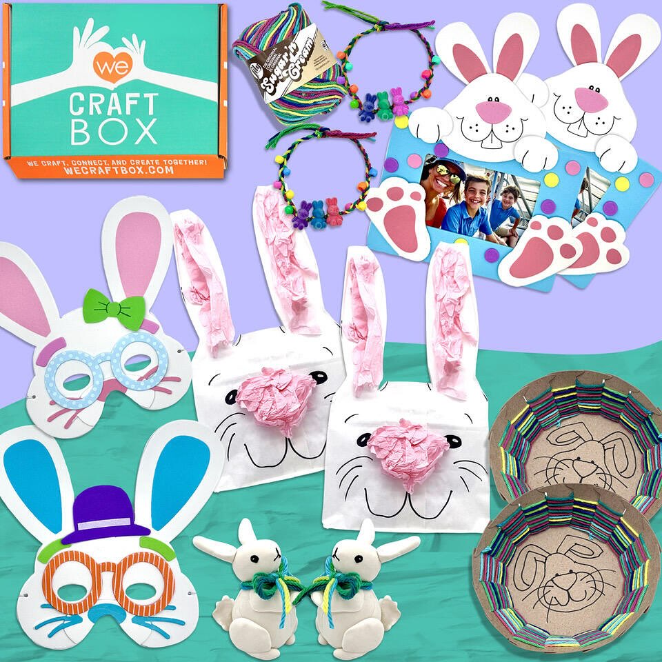 We Craft Box April 2025 Spoilers: Bunny’s Adventure Craft Kit! - Hello ...