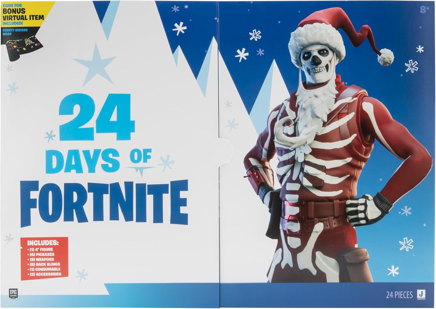 2025 Fortnite Advent Calendar: 24 Days of Winterfest! - Hello Subscription