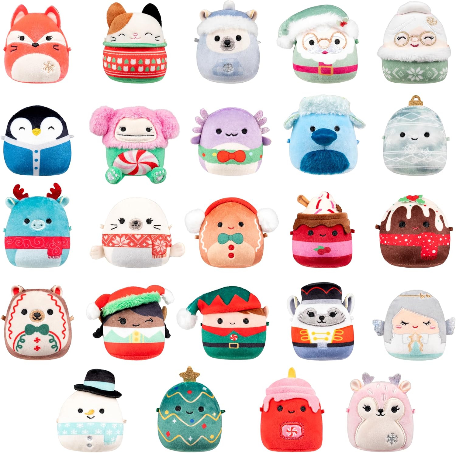 2025 Micromallows by Original Squishmallows Advent Calendar: Featuring ...