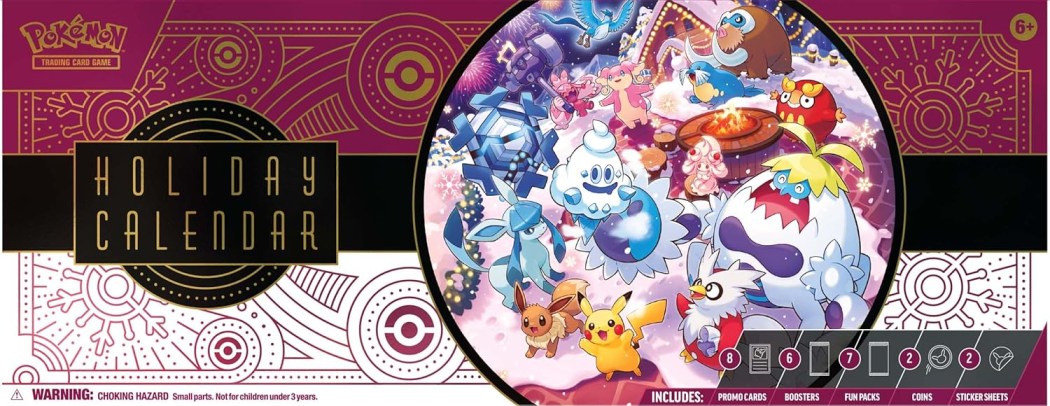 2025 Pokemon TCG Holiday Advent Calendar: 25 Pokemon Surprises To Discover! - Hello Subscription