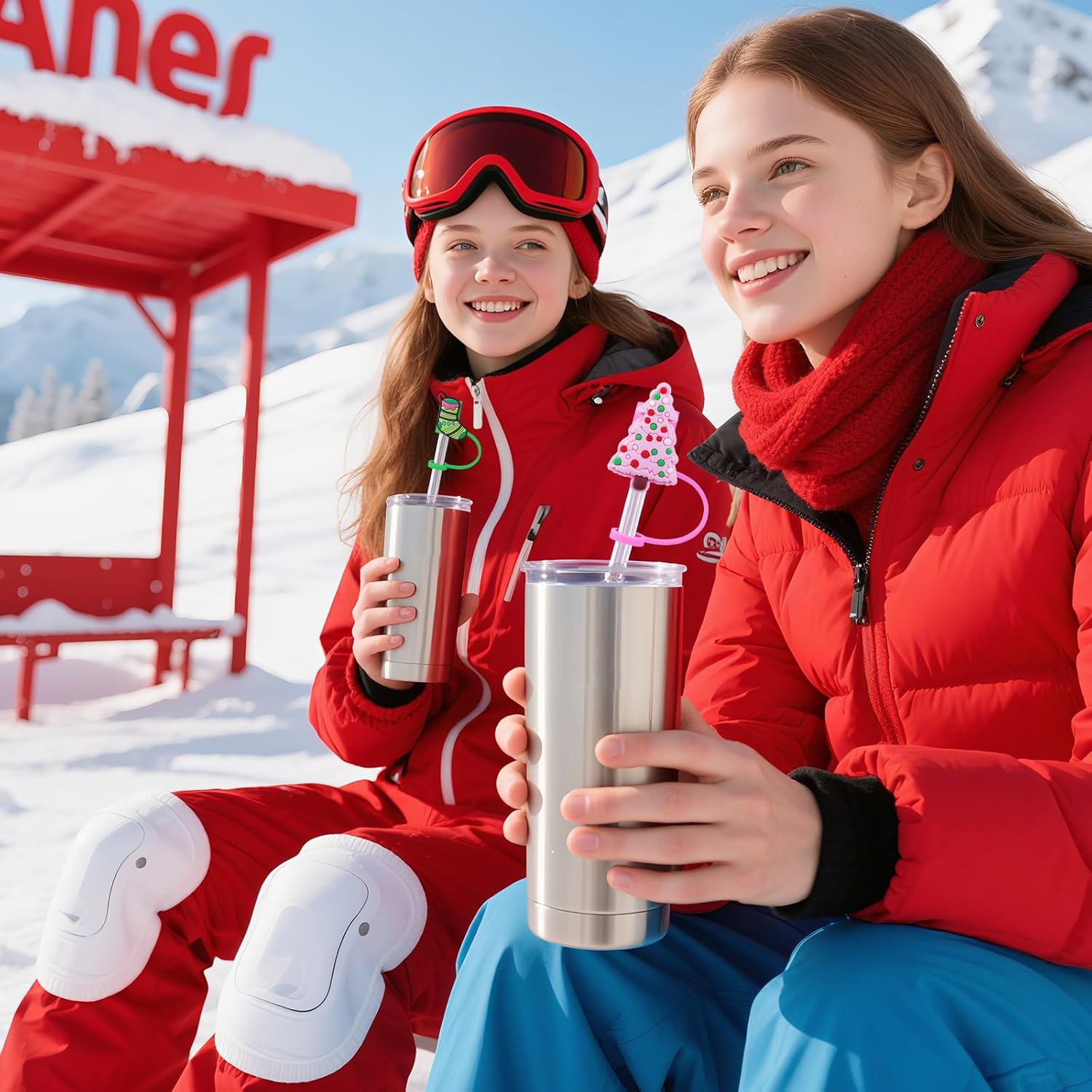 The 2025 Christmas Straw Topper Calendar: Fits Your 30oz and 40oz ...