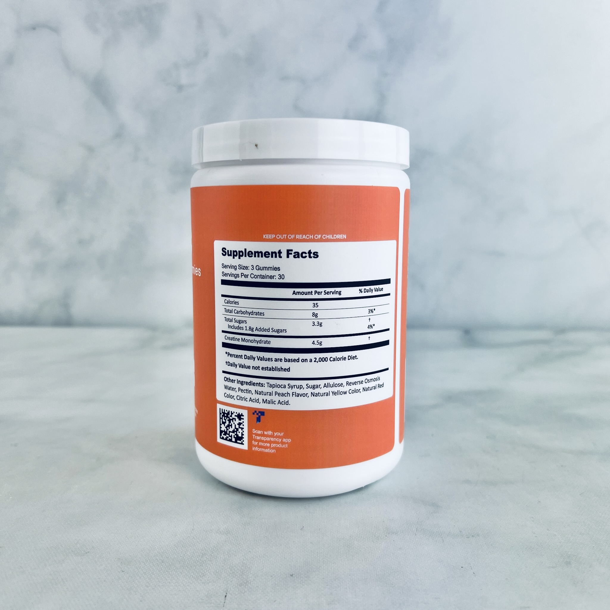 Create Wellness Sour Peach Creatine Gummies Review: A Juicy New Flavor ...