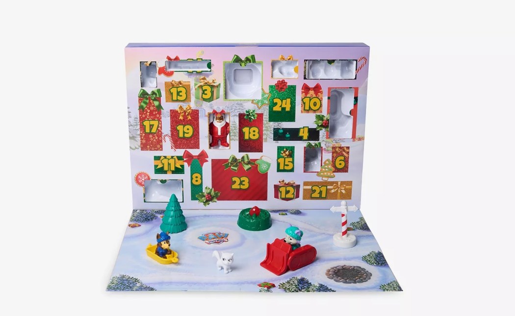 2025 Paw Patrol Advent Calendar: Holiday Adventures With The Mighty Pups! - Hello Subscription
