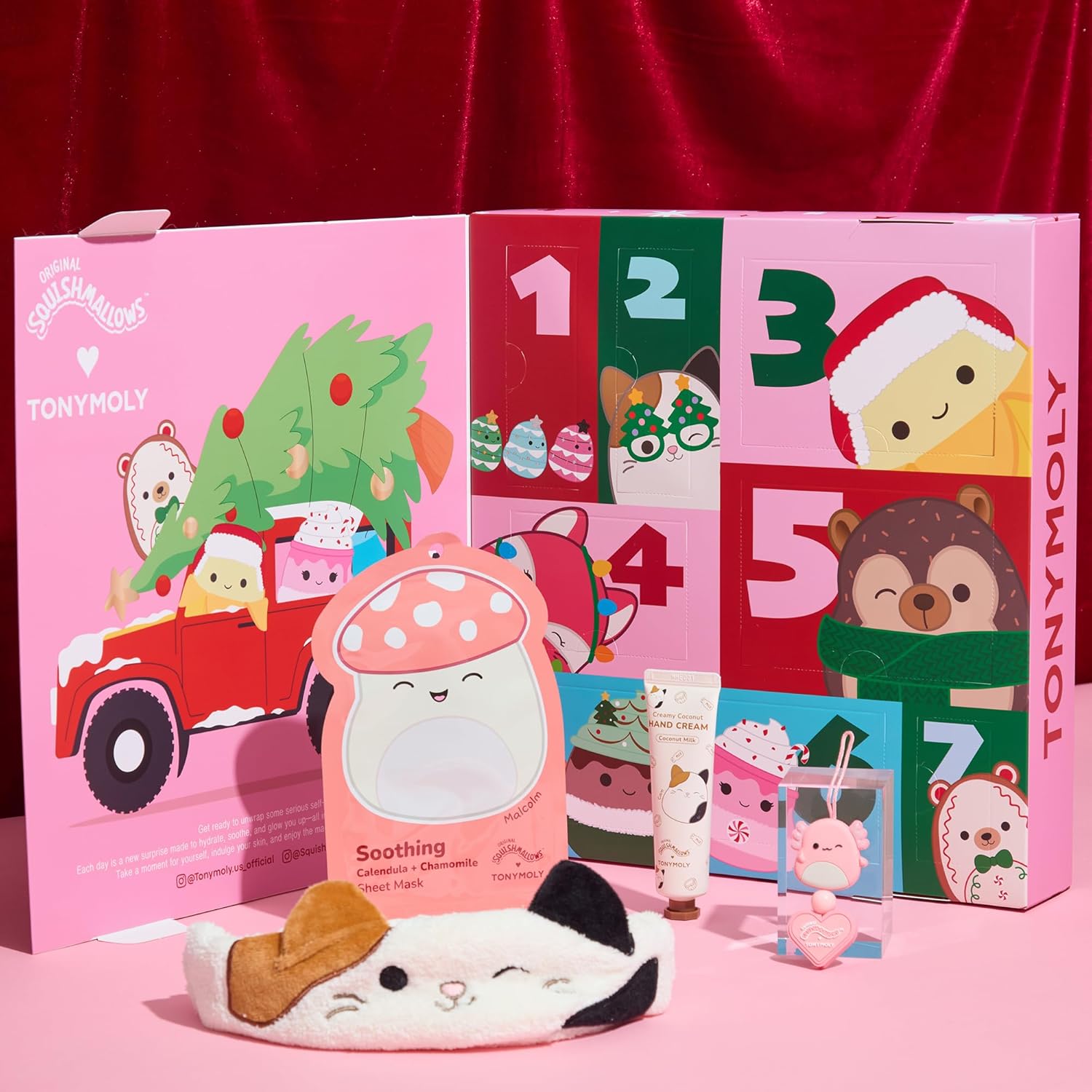 2025 TONYMOLY x Squishmallows Advent Calendar: Holiday Skincare Gift Set! - Hello Subscription